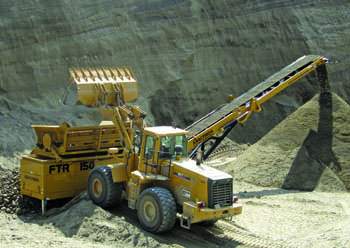 Tracked feeder loading conveyor a popular choice - Quarry
