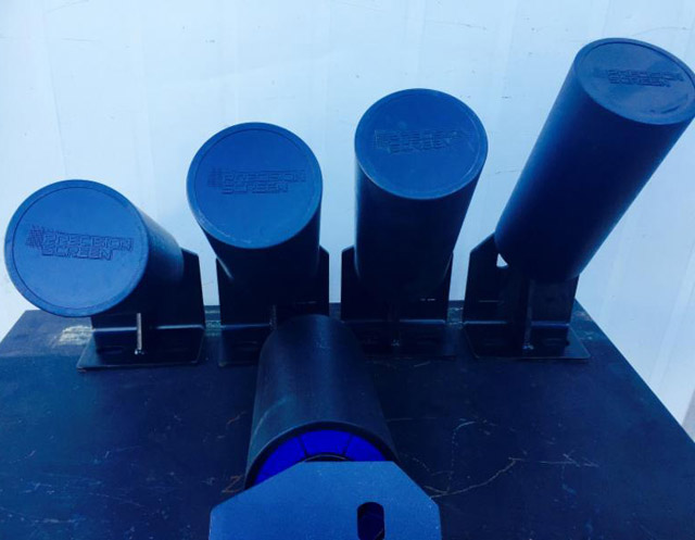 Lightweight, unwelded wing rollers - Quarry