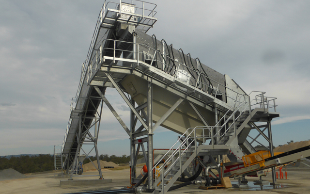 Modern, productive modular washing screen - Quarry