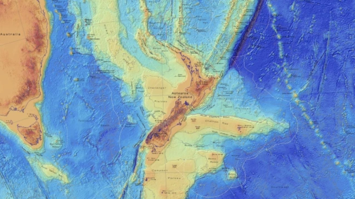 Ancient continent beneath New Zealand mapped out - Quarry
