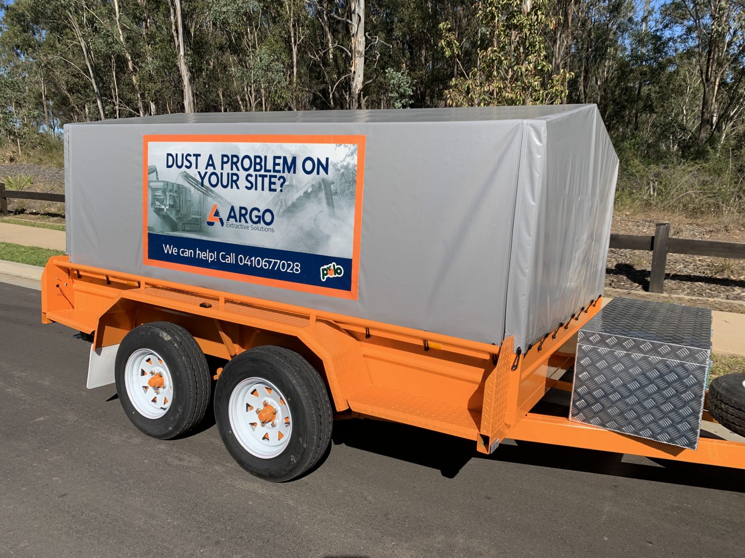 Mobile dust suppression unit impresses in the field - Quarry