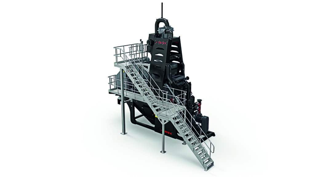 Terex enables processing sand and aggregate from a single plant