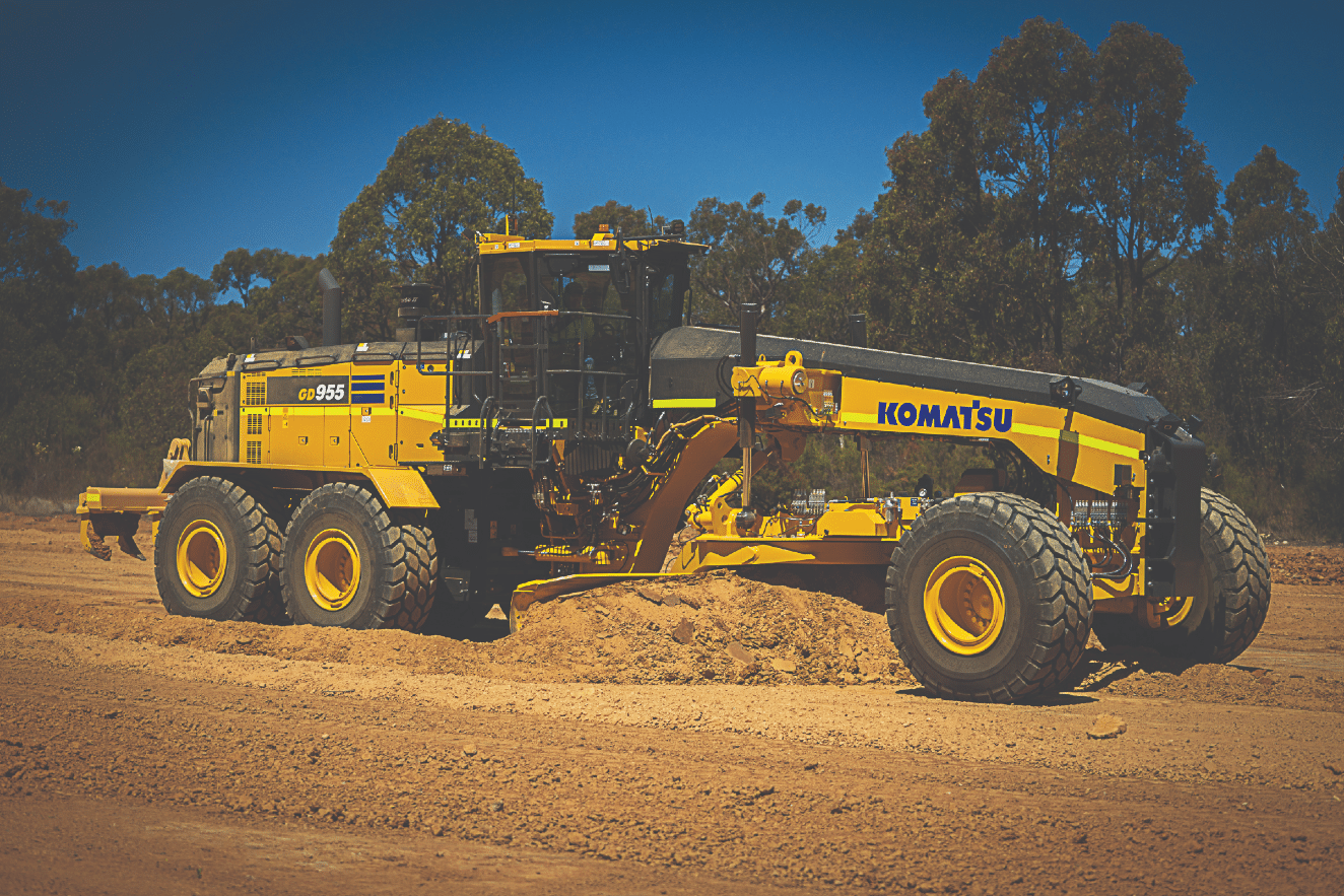 Komatsu delivers a great grader for Australia - Quarry