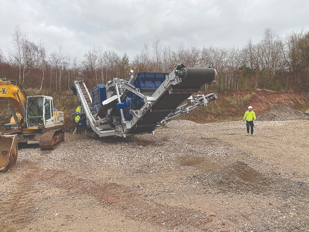 Hazemag delivers ultra mobile crushing and screening unit - Quarry