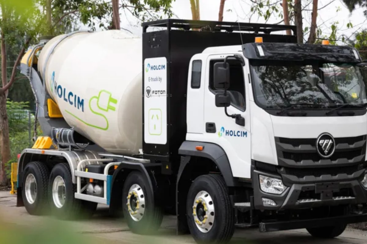 Holcim and FMD strike electric truck trial agreement - Quarry