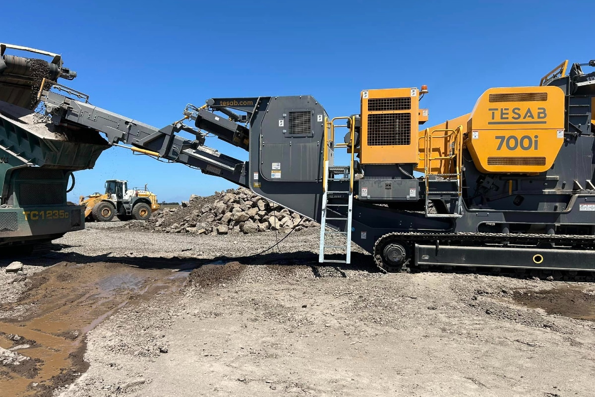 'The jaw crusher is a weapon': New Tesab distributor has arrived - Quarry