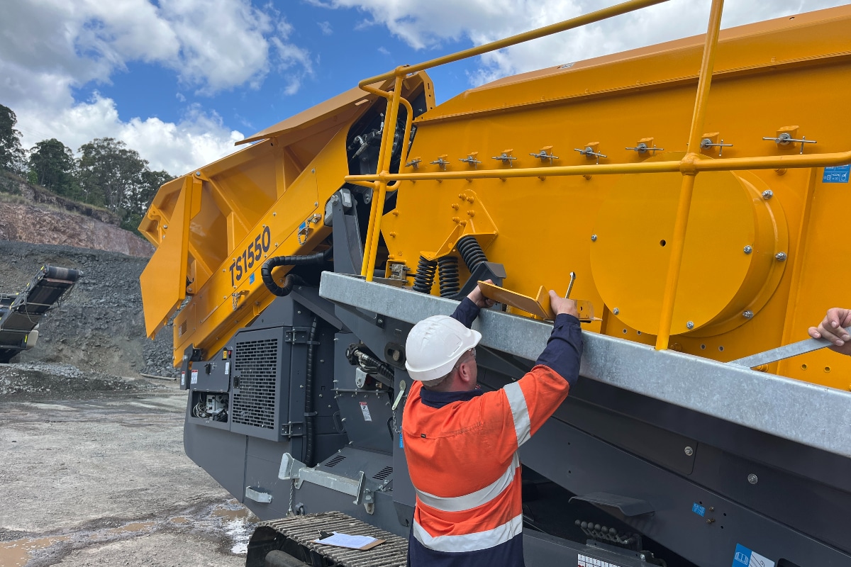 EEA Materials Processing provides Australian TESAB support - Quarry
