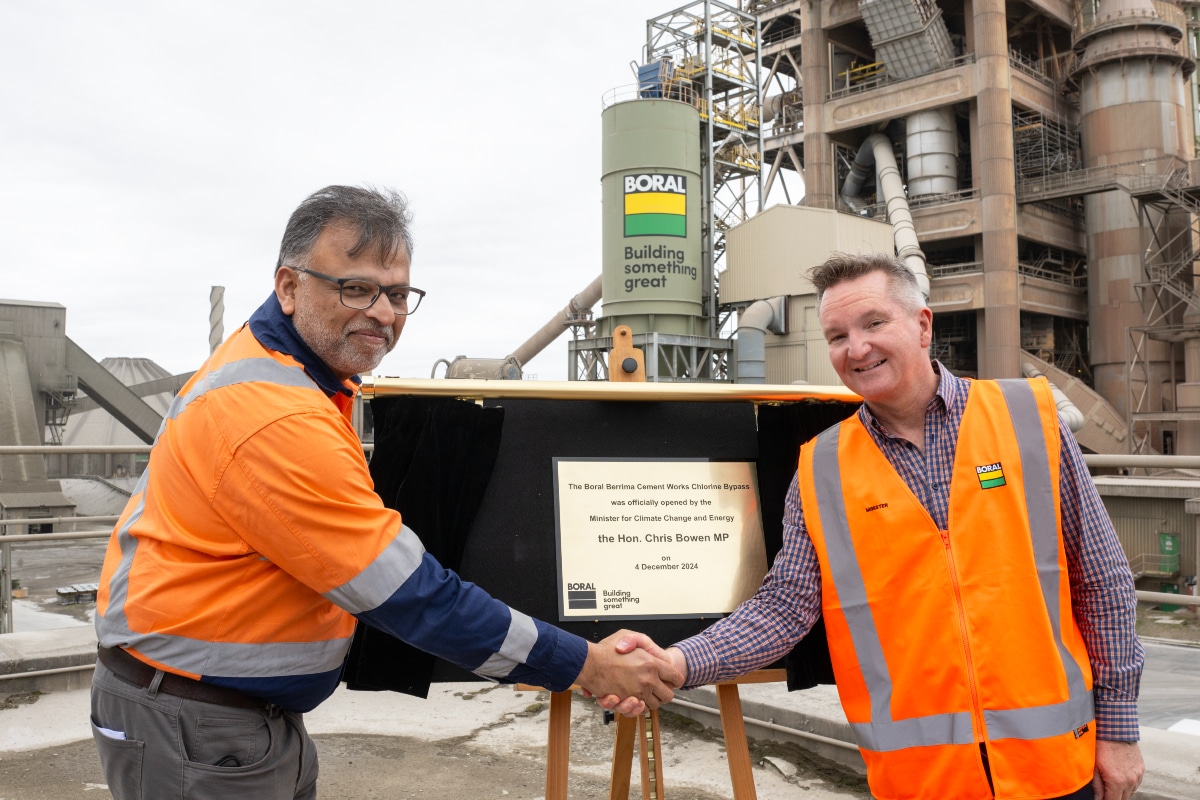 Boral unveils latest upgrades to Berrima Cement Works - Quarry