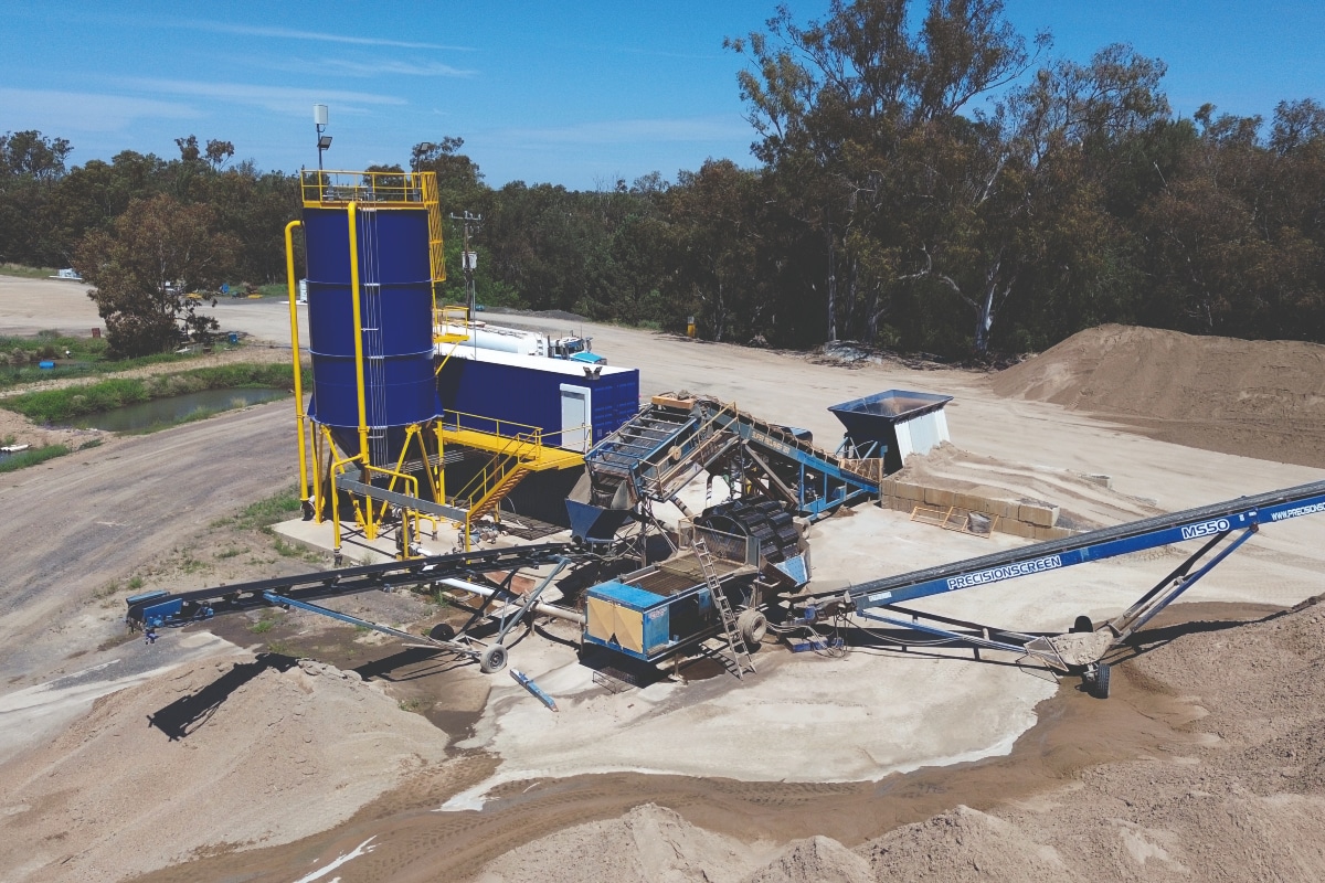 Precisionscreen's sand solutions are made for Australia - Quarry