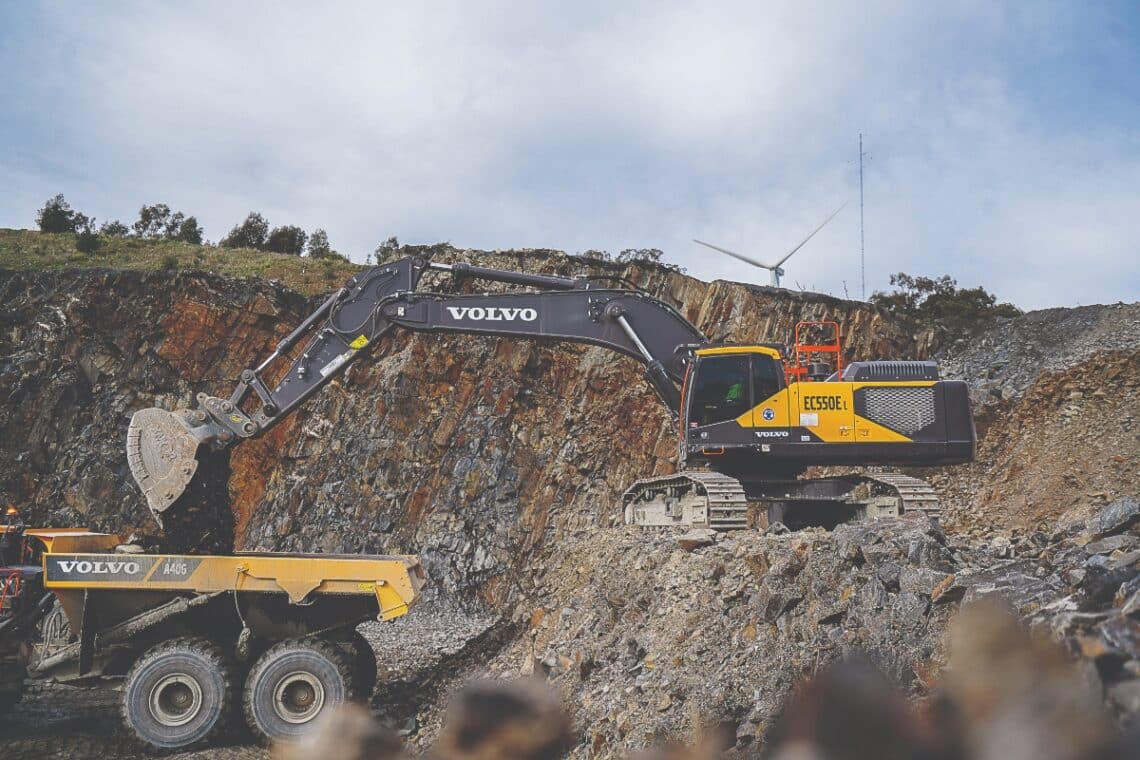 How Volvo proved its worth at Western Quarries' Dunneworthy site - Quarry